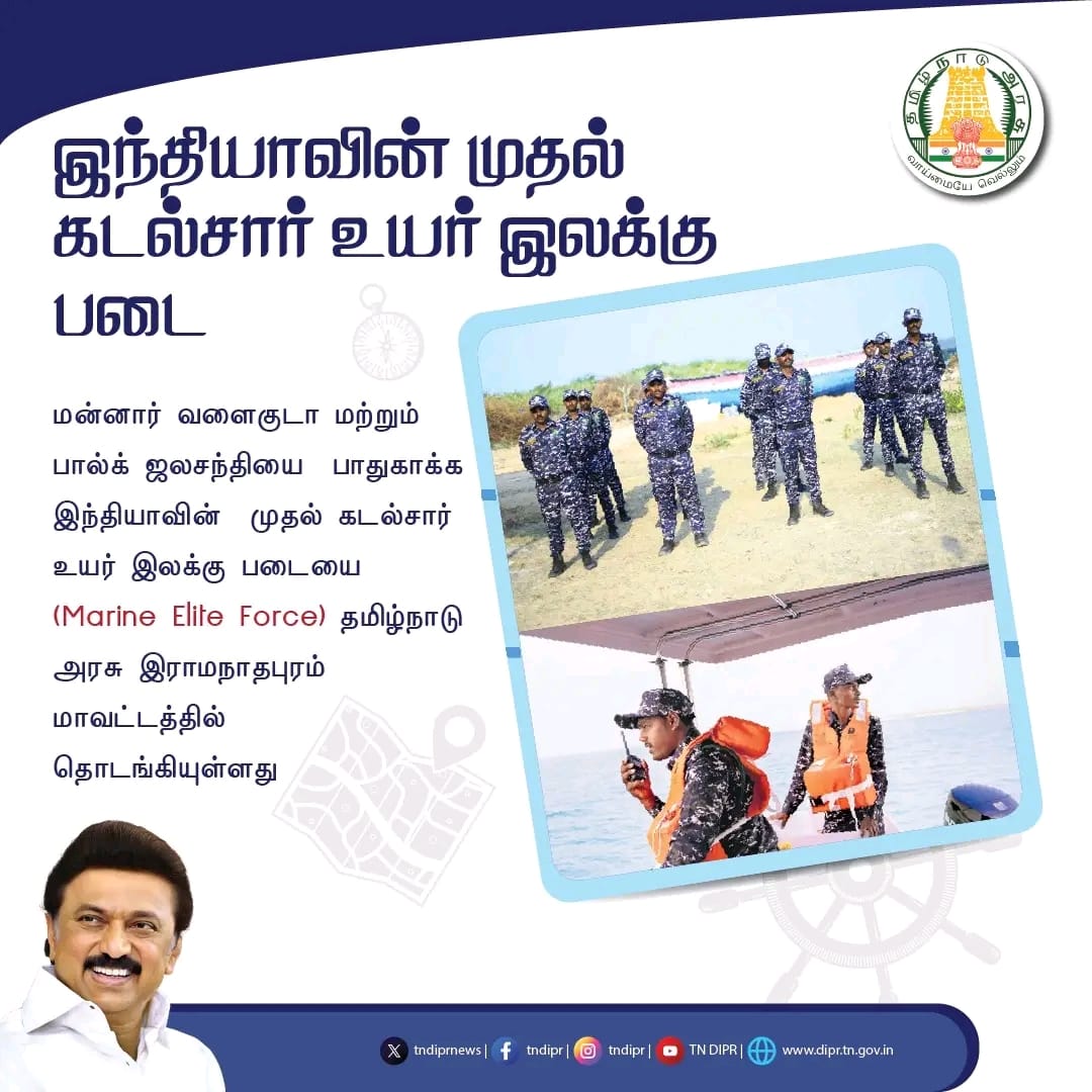 Marine Elite Force Tamil Nadu | கடல் உயரடுக்கு படை - TNPSC Thervu Thunaivan